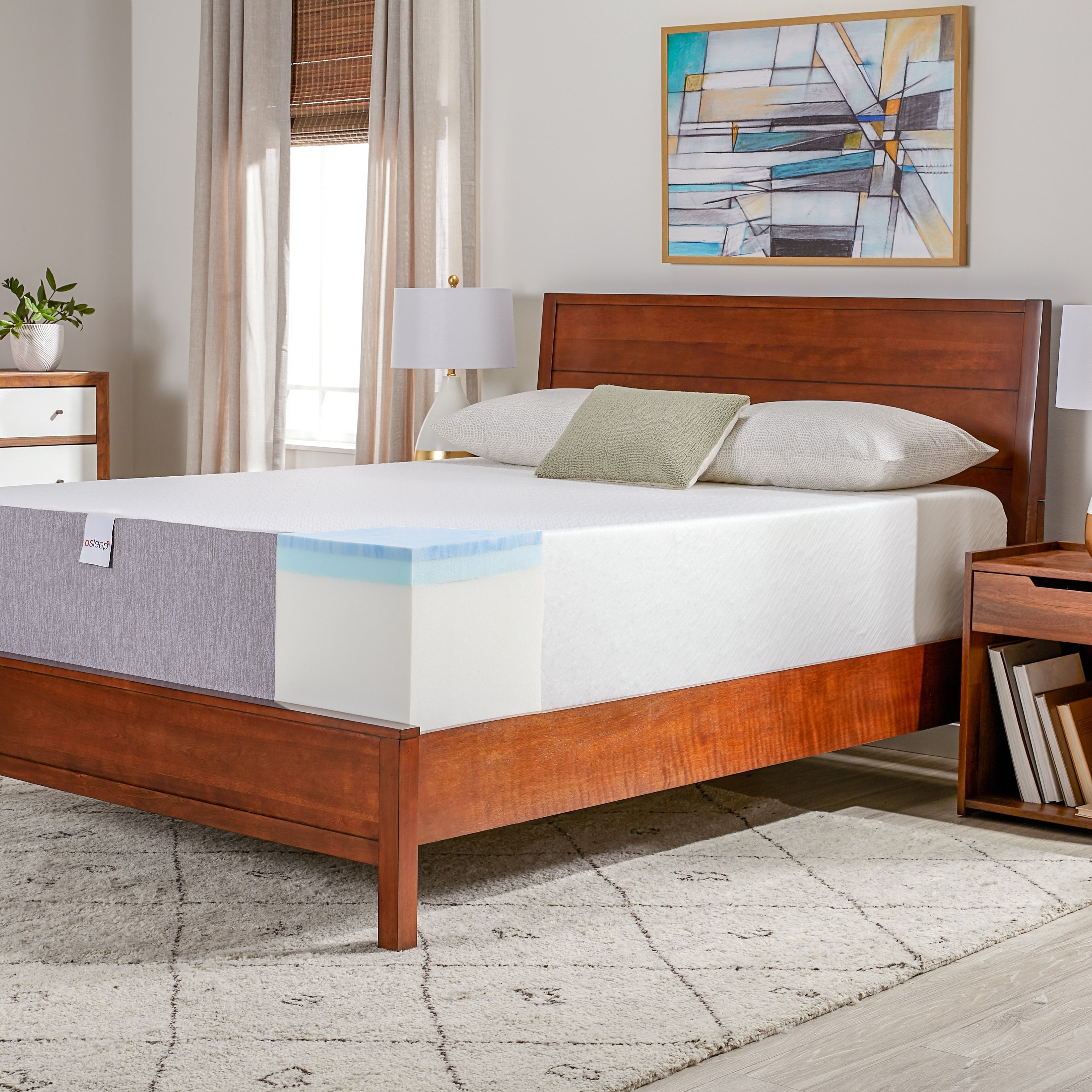 Cheap firm memory foam mattress store