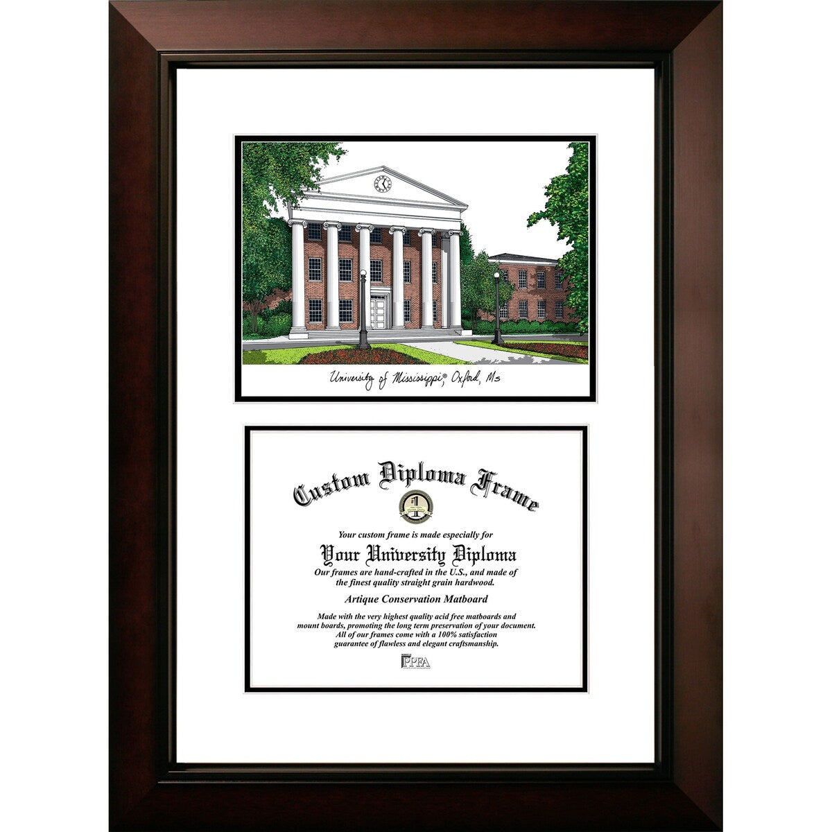 University of Mississippi 12w x 9h Legacy Scholar Diploma Frame – Overstock University of Mississippi 12w x 9h Legacy Scholar Diploma Frame – Overstock