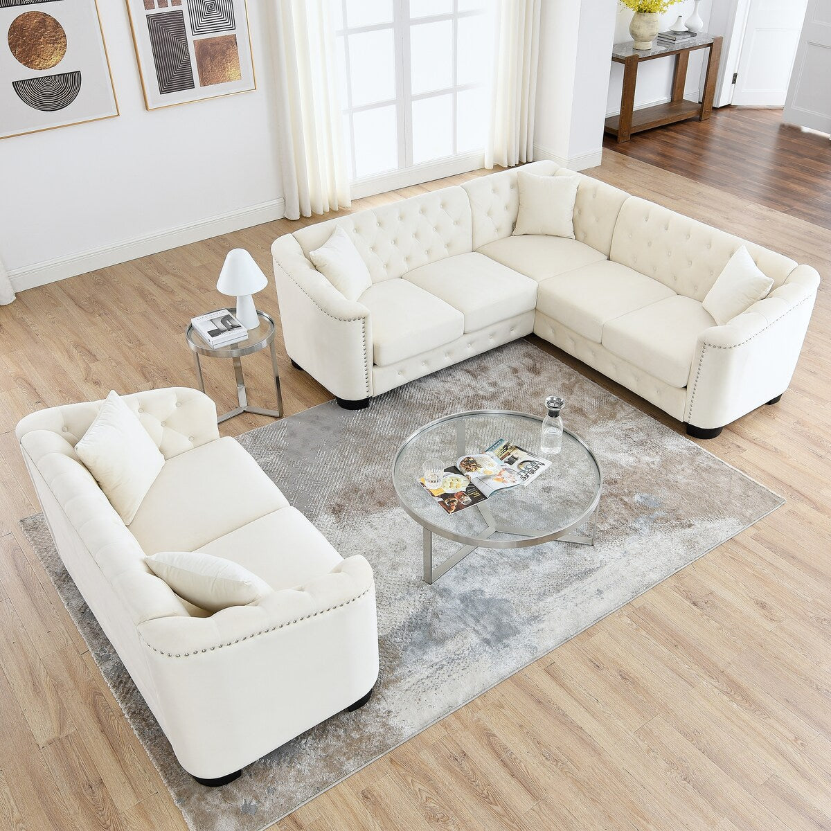 Corner sofa with matching 2 seater store