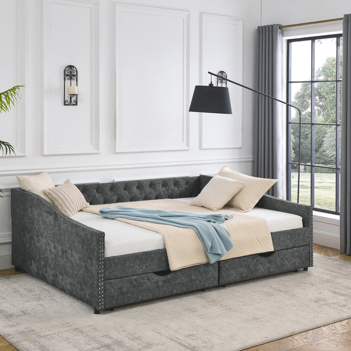 Daybed pull out queen store