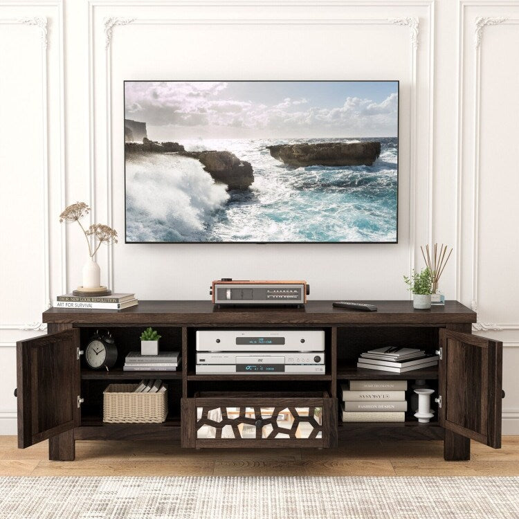 Mirrored tv stand 70 inch store