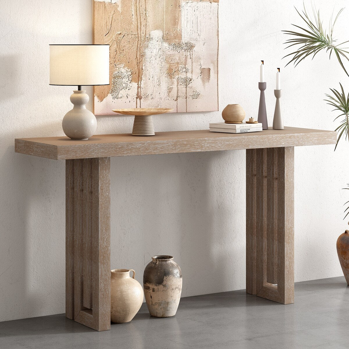 Long table for hallway store