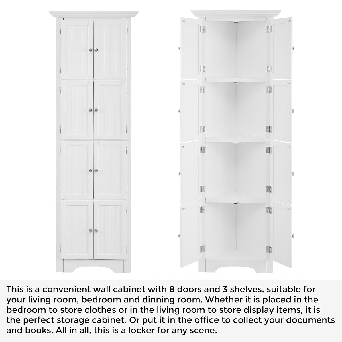 8 door wall cabinet store