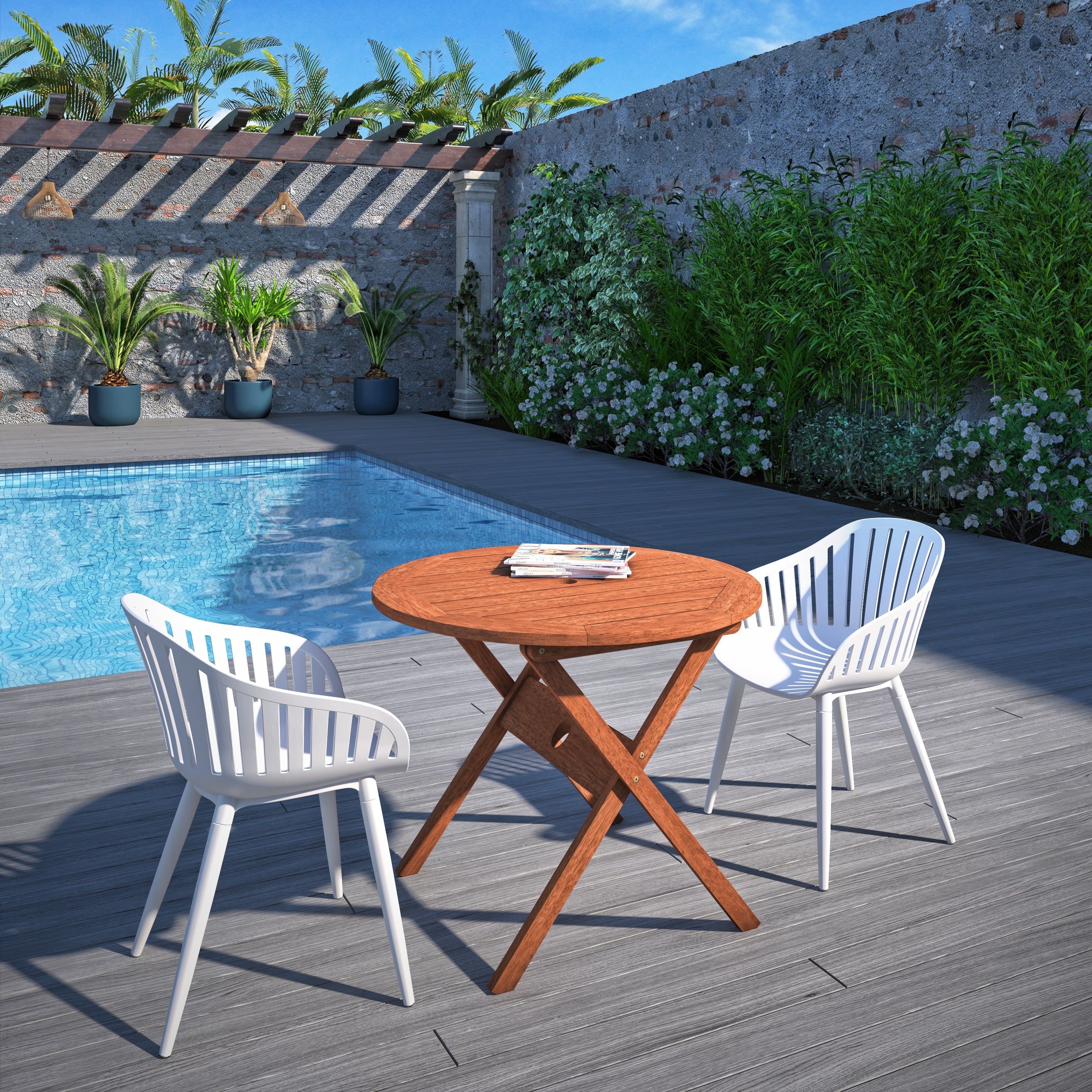 Overstock outdoor bistro set store