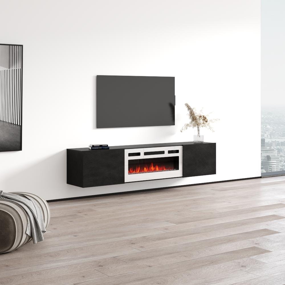 Floating tv stand overstock store
