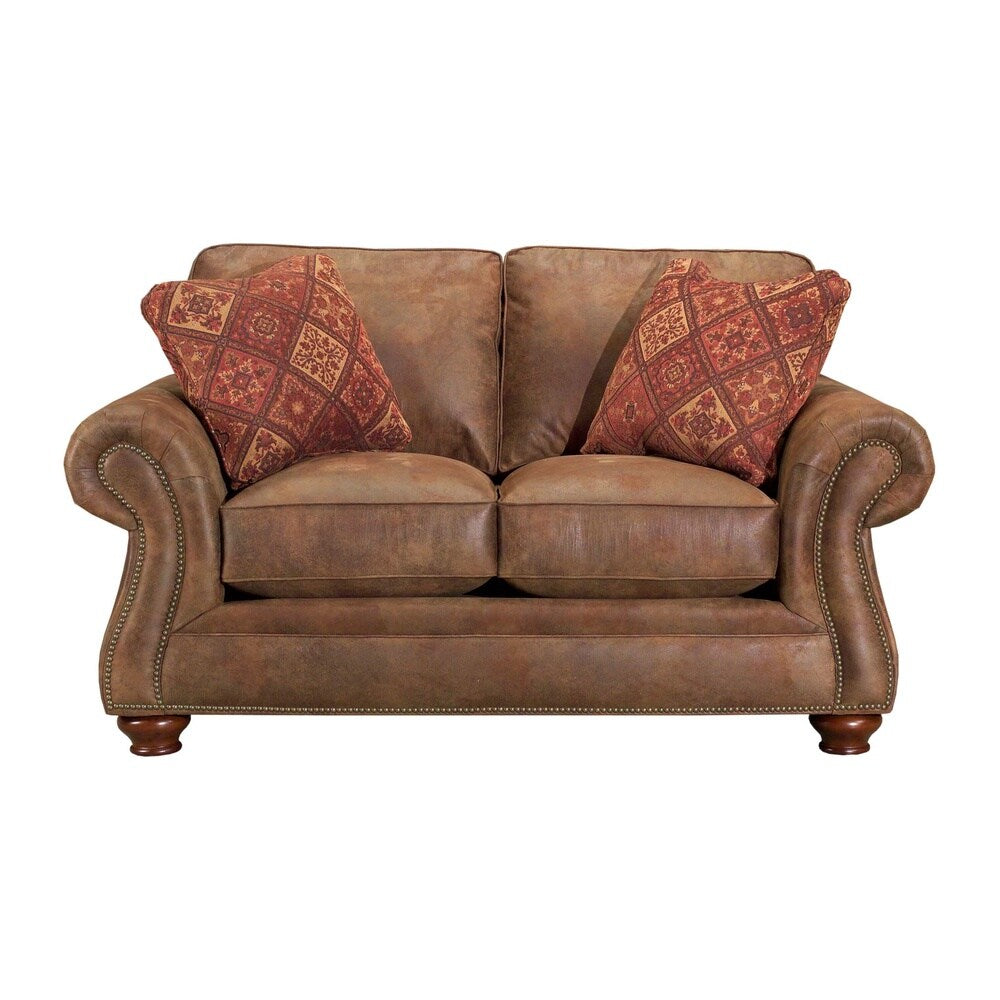 Broyhill Laramie Loveseat in Brown