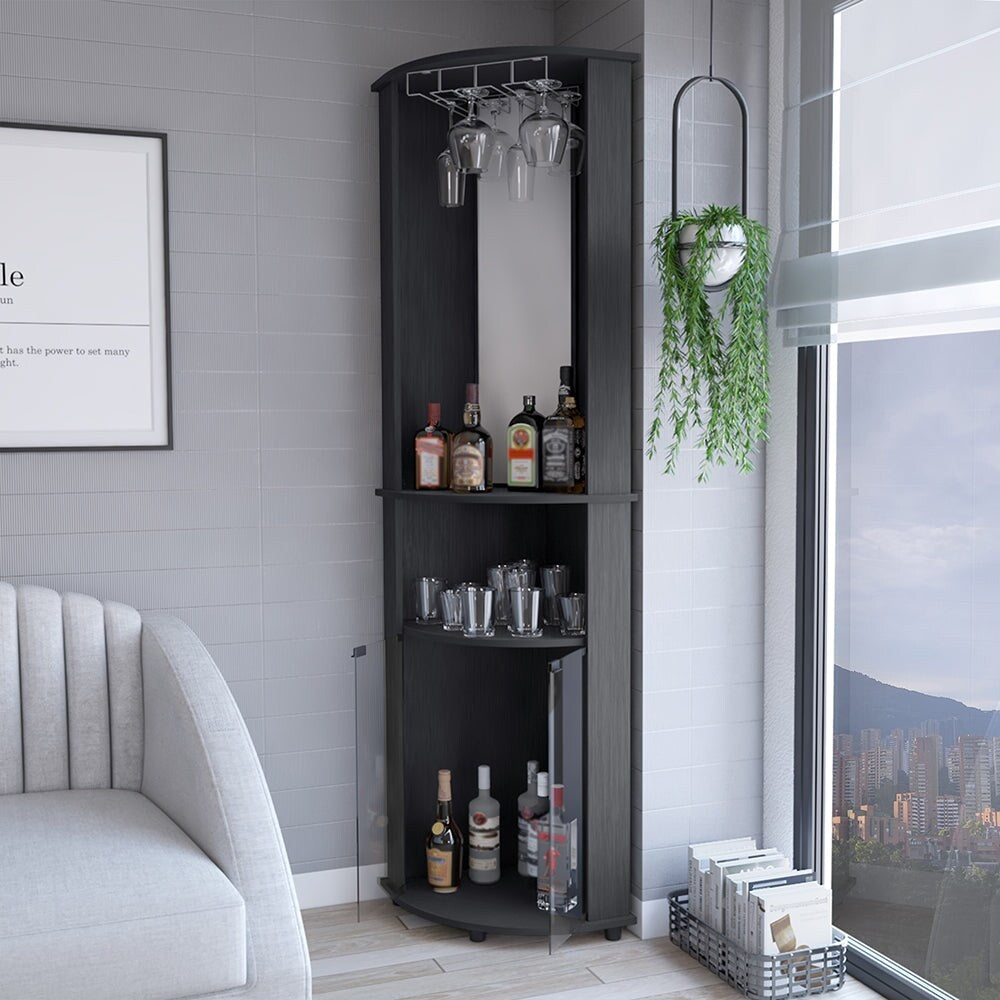 Corner mini bar furniture store