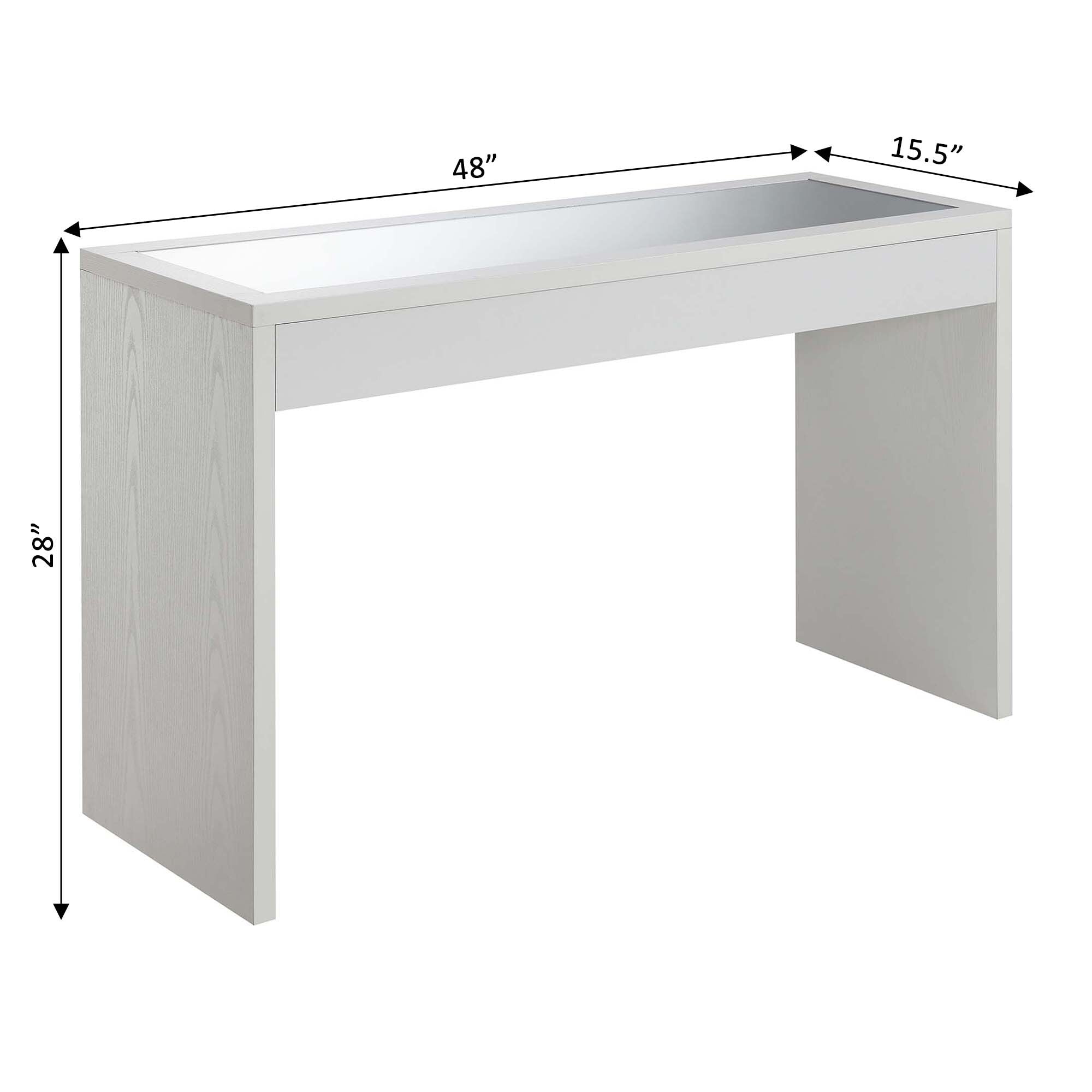 Overstock mirrored console table store