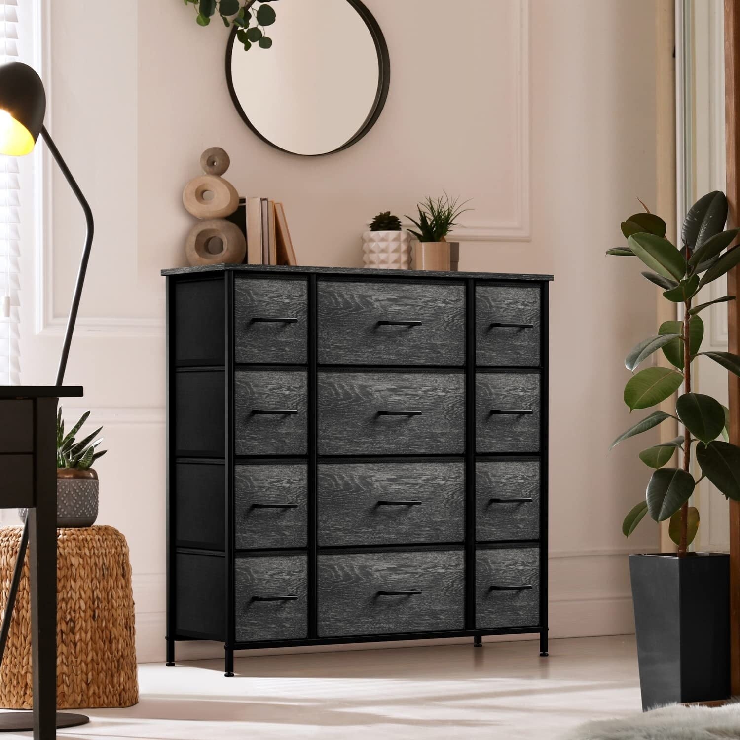 Extra large black dresser store