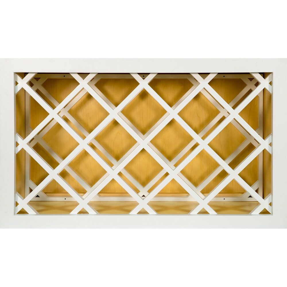 Everyday Cabinets 30-inch White Shaker Wine Rack Cabinet – Overstock Everyday Cabinets 30-inch White Shaker Wine Rack Cabinet – Overstock