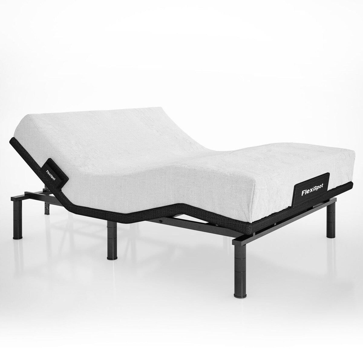 FunniHomi Zero Clearance Massage Adjustable Bed Frame with Wireless Re Overstock