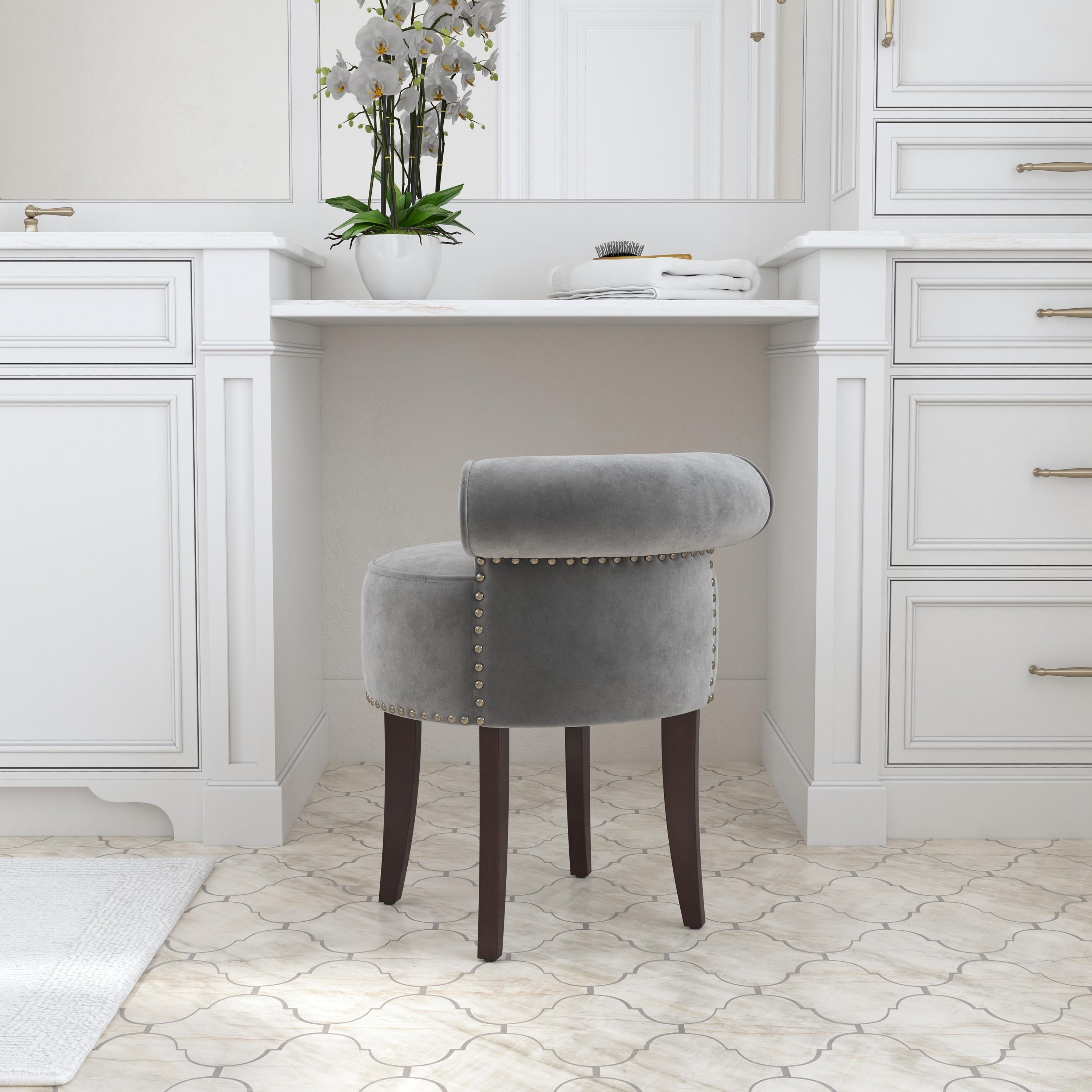 Hillsdale vanity stool store