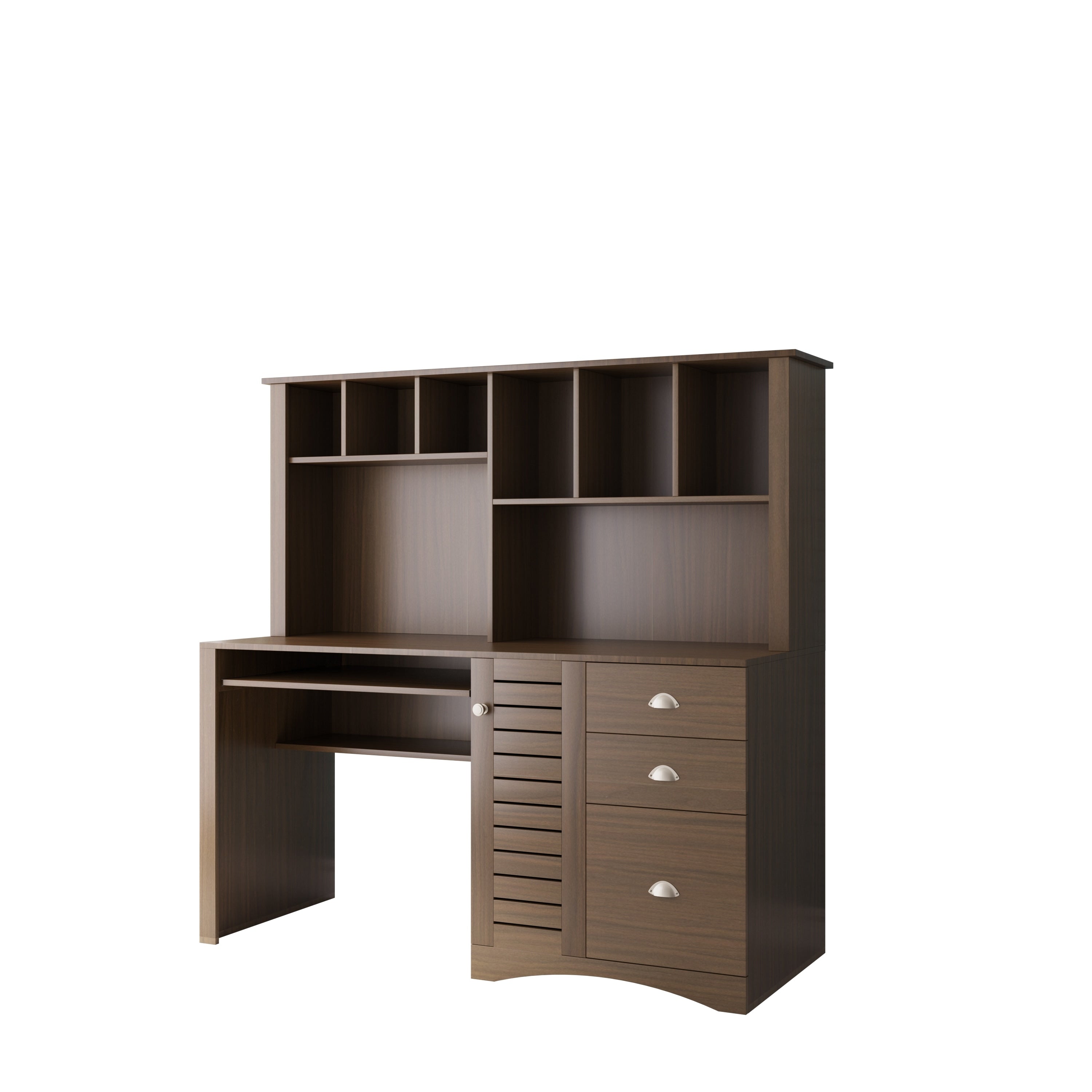 Overstock desk with hutch store