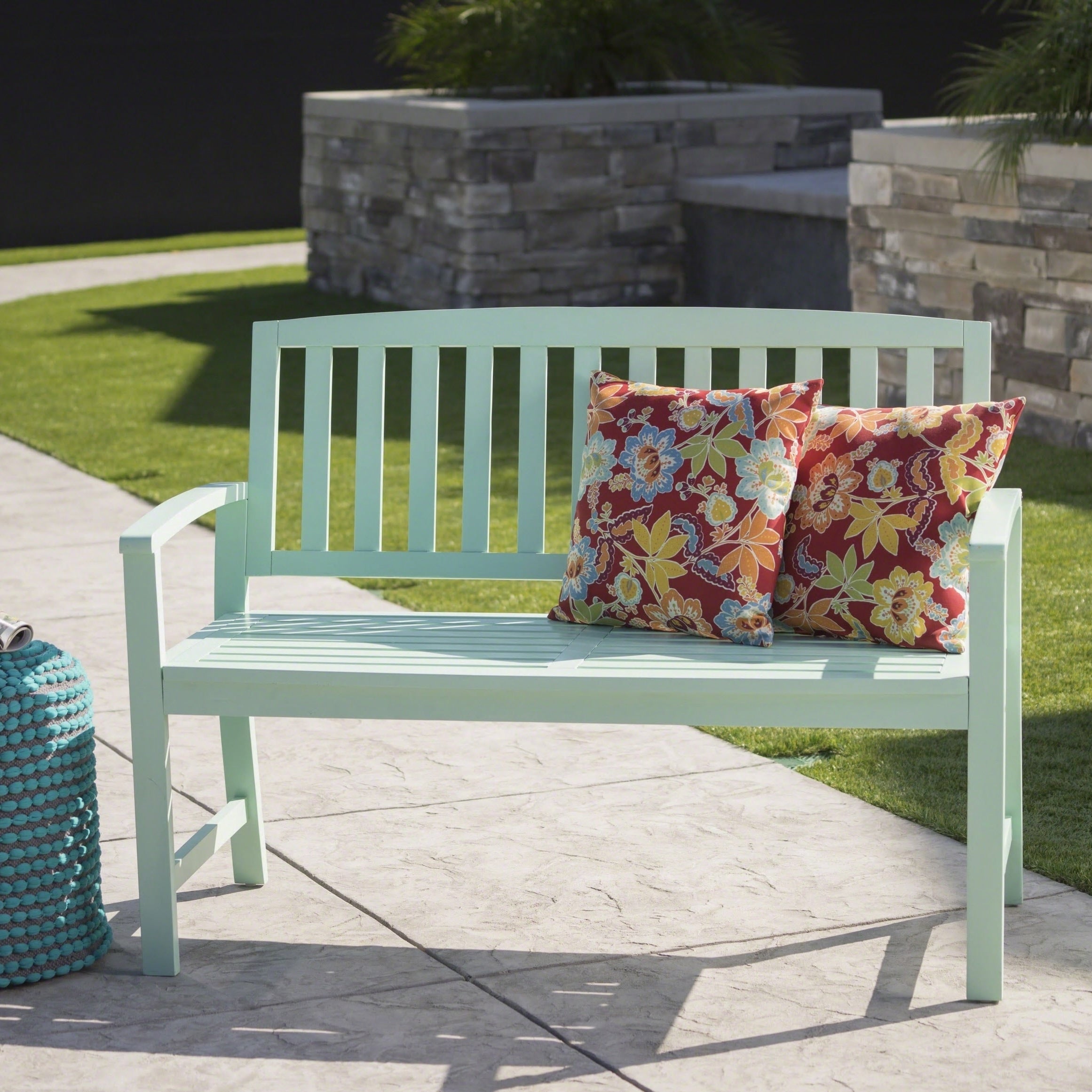 Christopher knight home loja outdoor acacia wood bench store