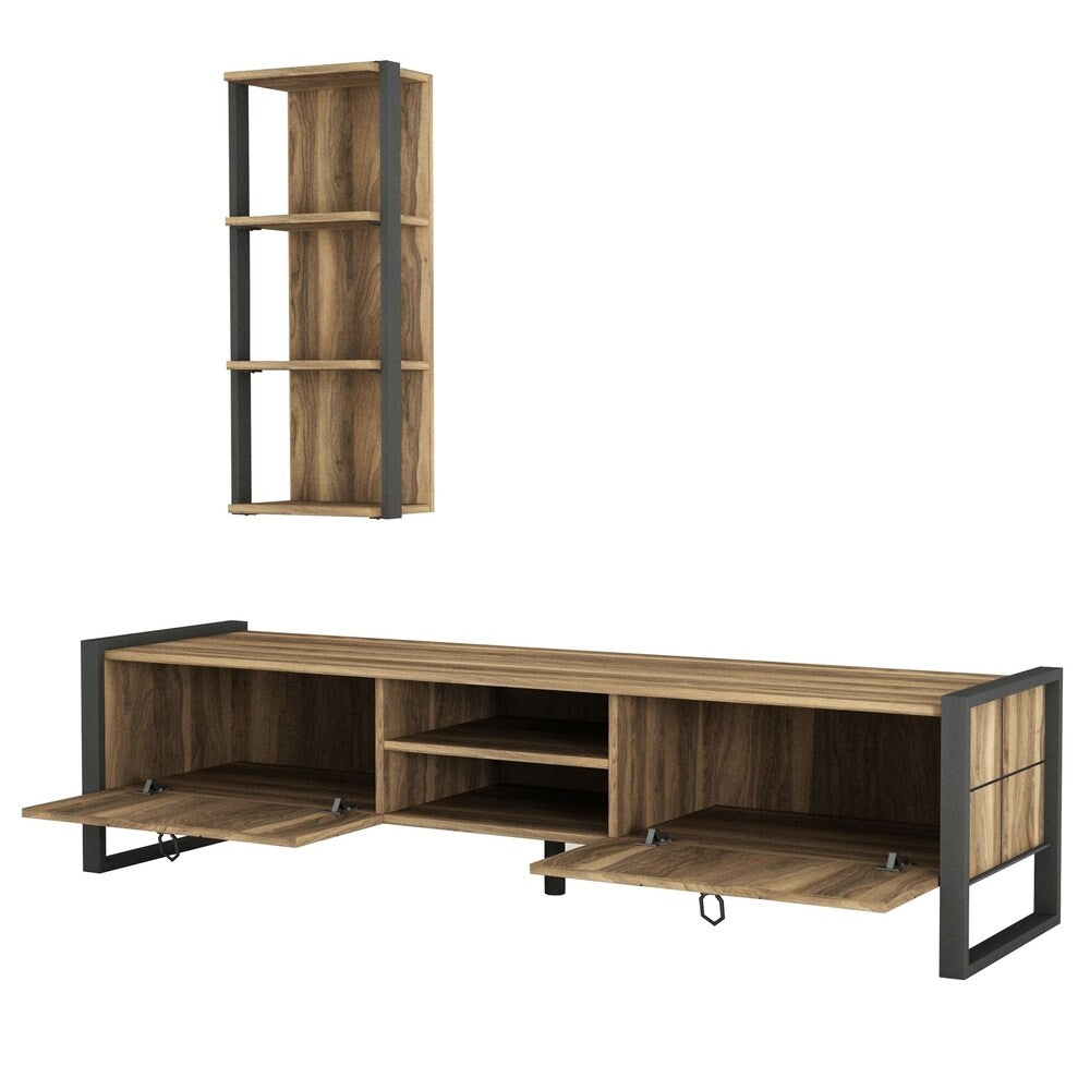 Carbon Loft Erskine Brown TV Stand
