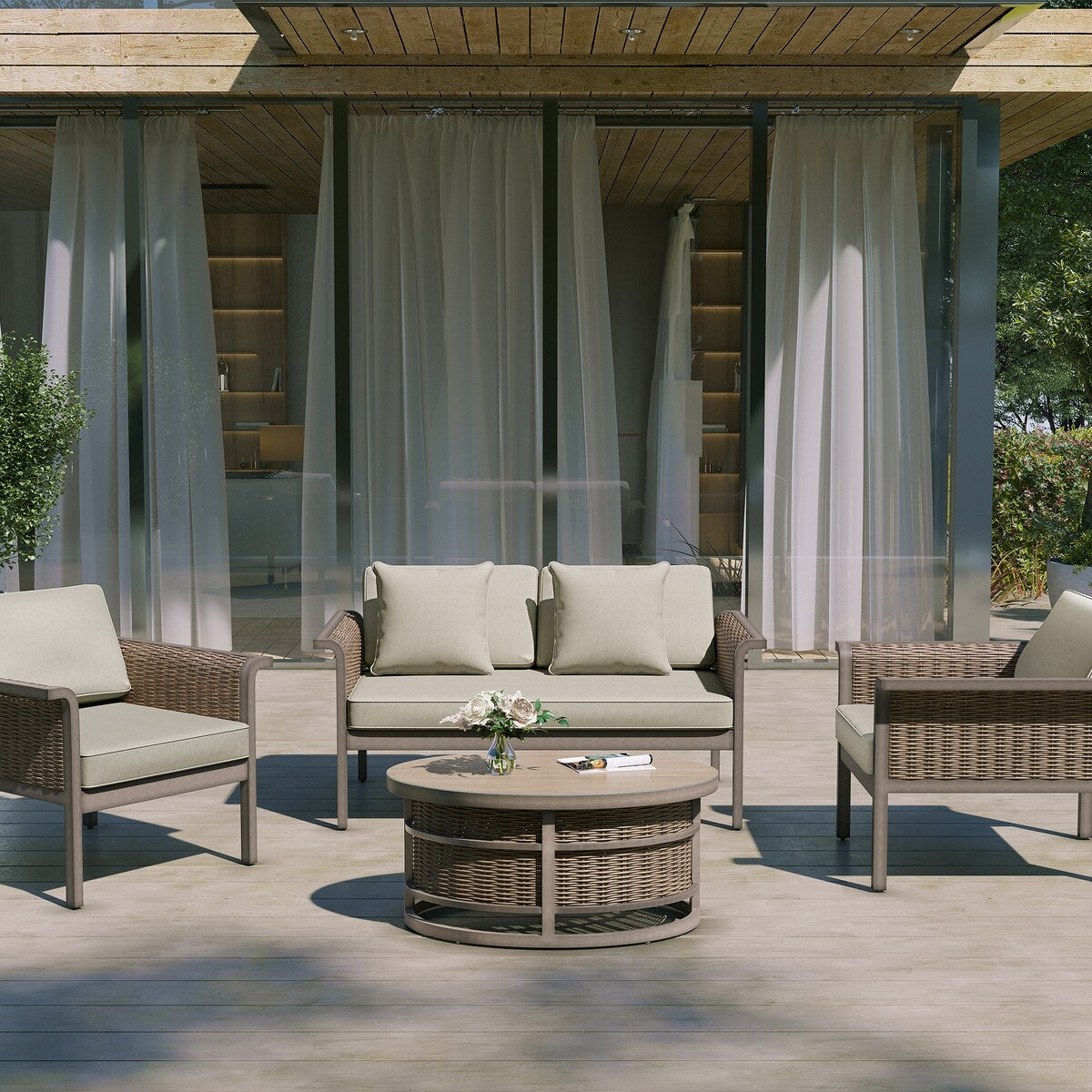 Overstock patio loveseat store