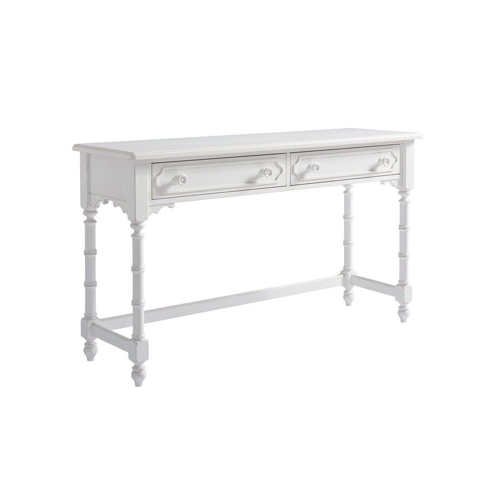 Paula Deen Cottage Oleander 2 drawer Console Table and 2 Benches