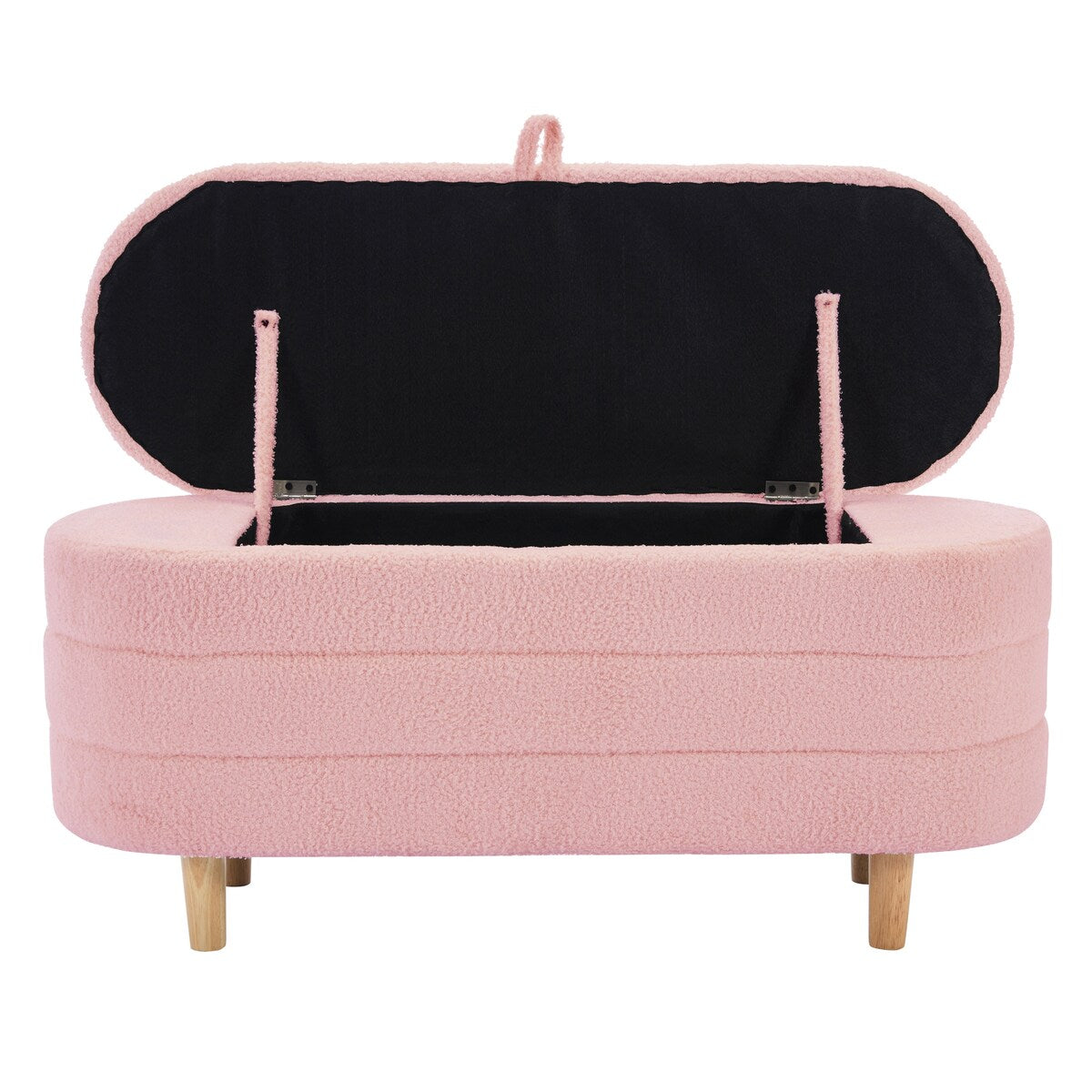 Pink bench ottoman store