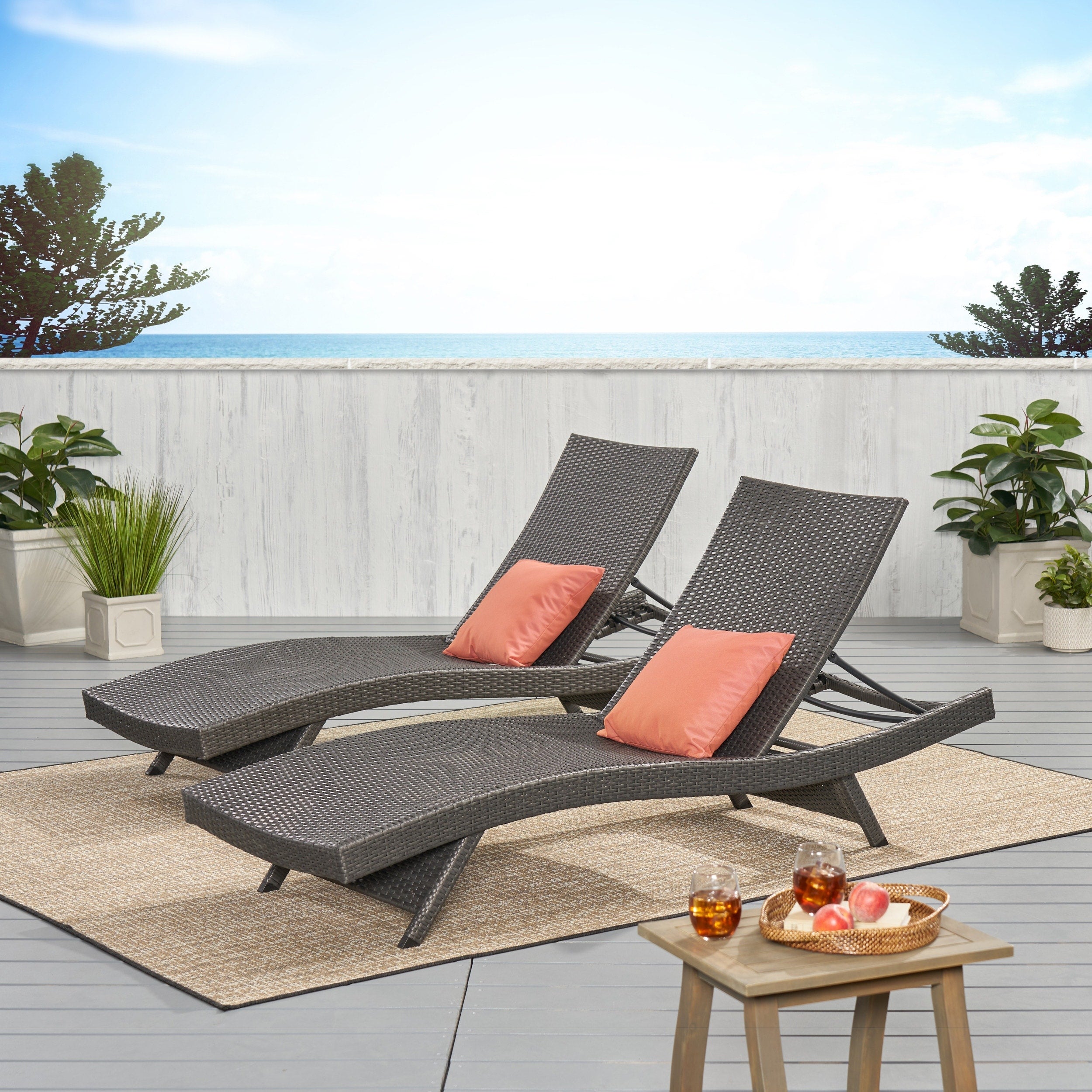 Christopher knight wicker lounge chairs store