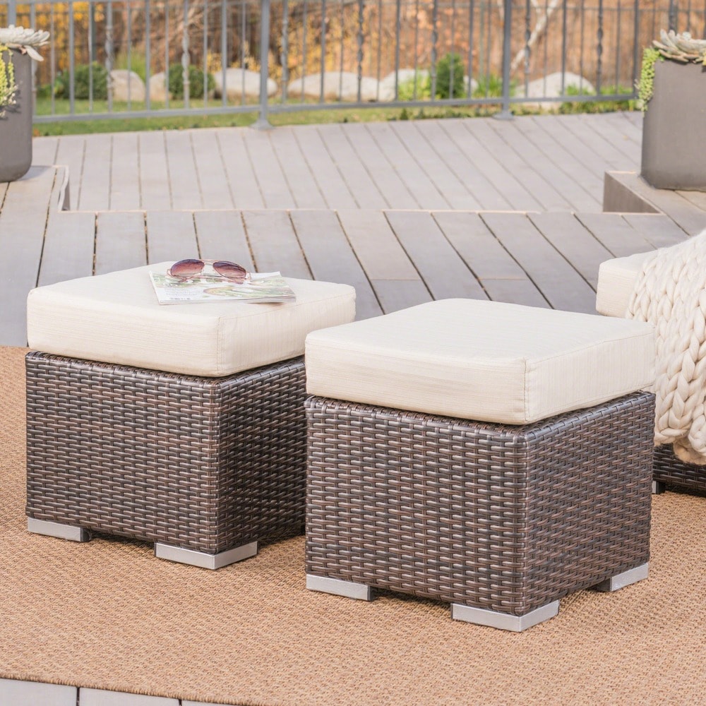 Christopher knight outdoor ottoman store