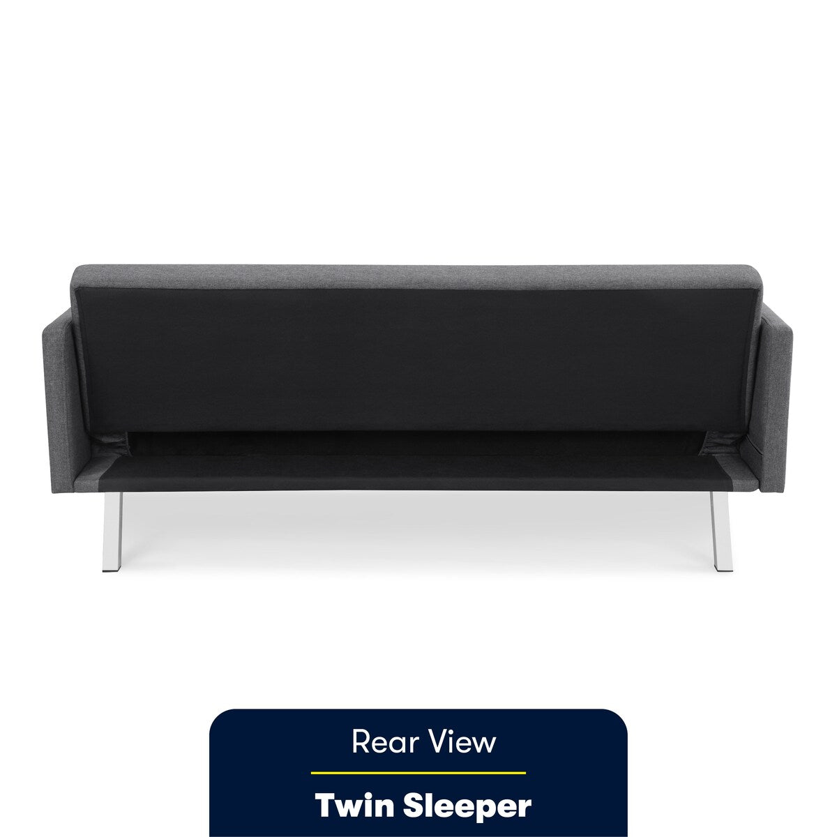 Serta Parker Dream Convertible Sofa w Power Outlets USB Ports Overstock