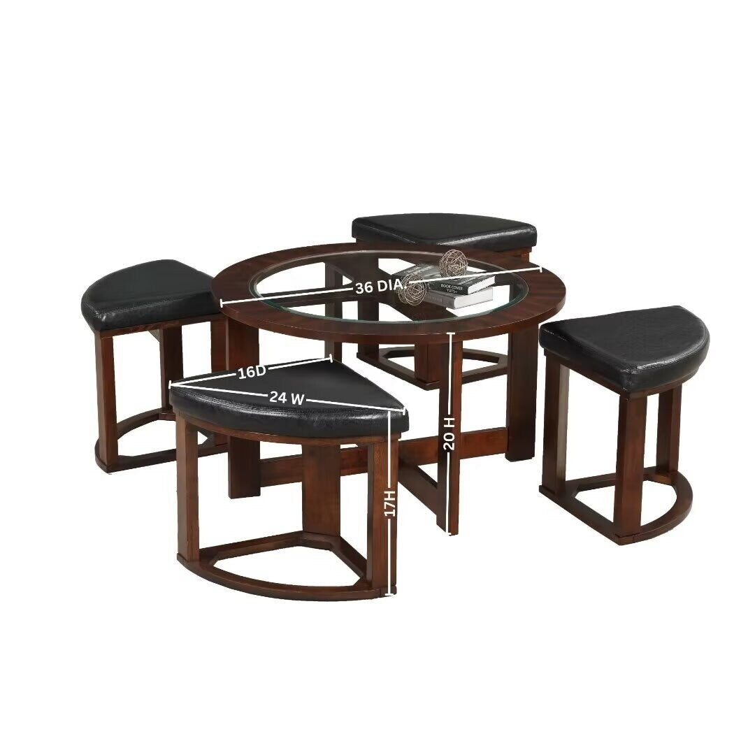 Marion cocktail table with 4 stools store
