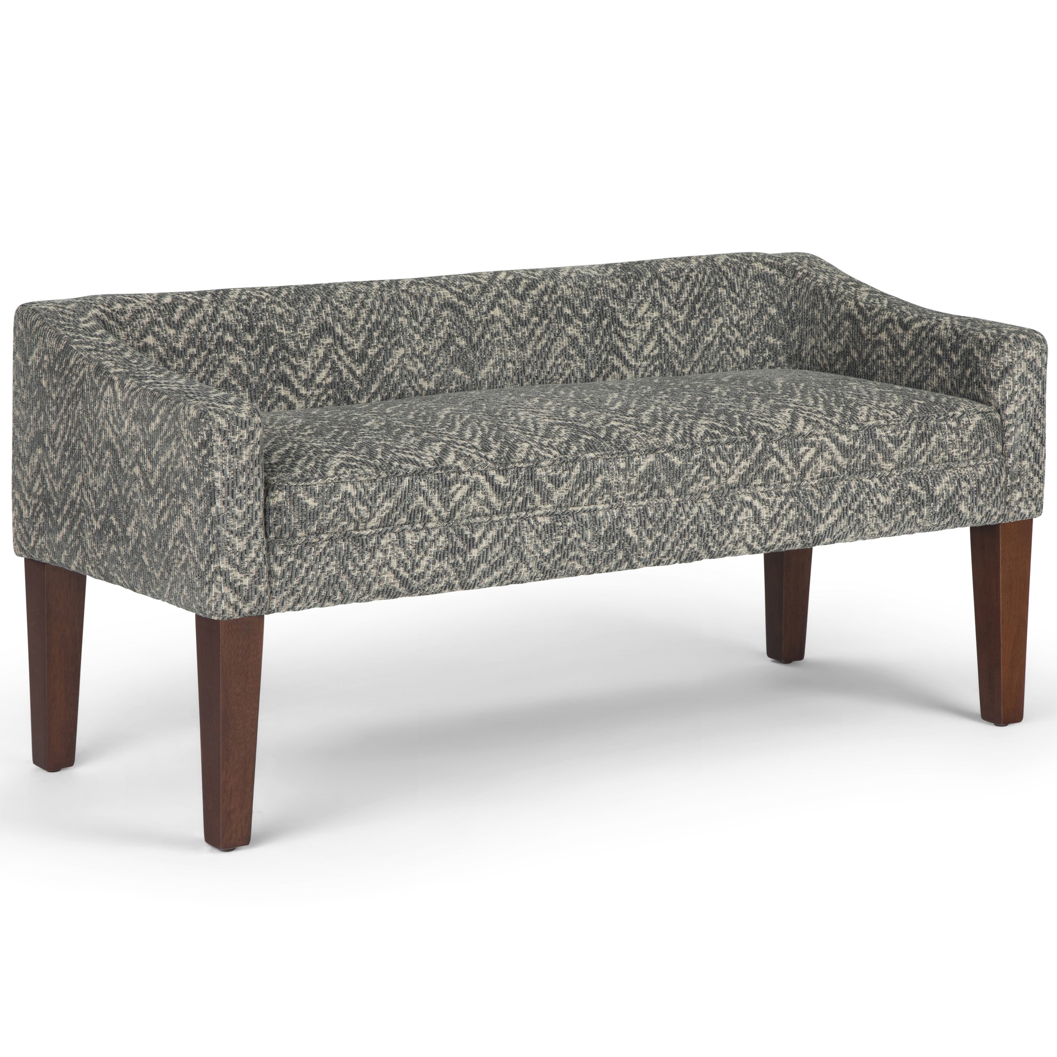 Wide upholstered bench store