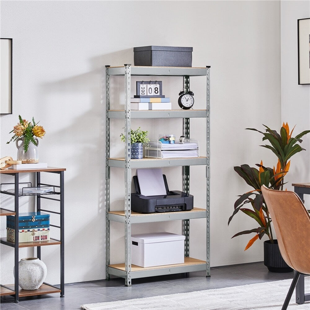 5 tier boltless shelving store